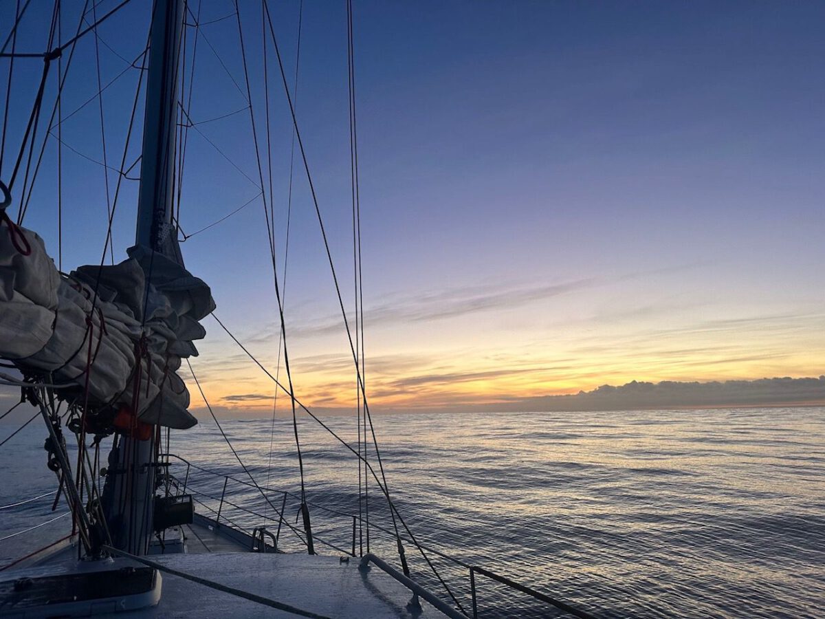 Sunrise at Lake Drake - Sailing SOUTH 2024